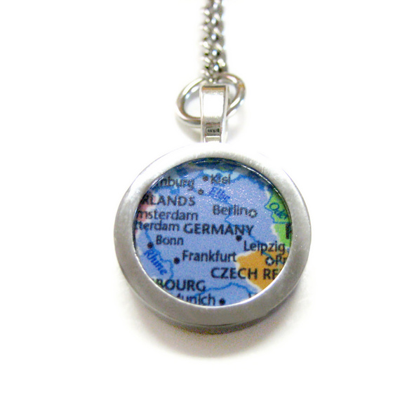 Kiola Designs | Accessories | Germany Map Keychain | Poshmark